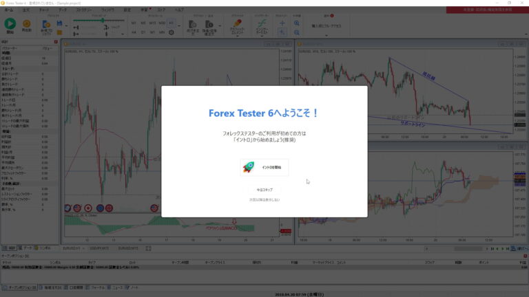 フォレックステスター（Forex Tester）が5から6（FT6）に変わったことによる変化など | FXプライスアクション研究所